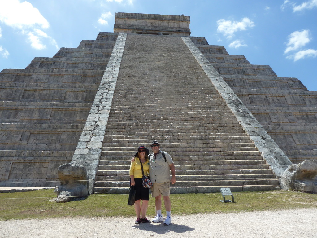 Chichen Itza, Top to Bottom - BashfulAdventurer.com